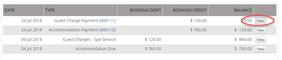 How to edit or delete transaction – BookingTrust